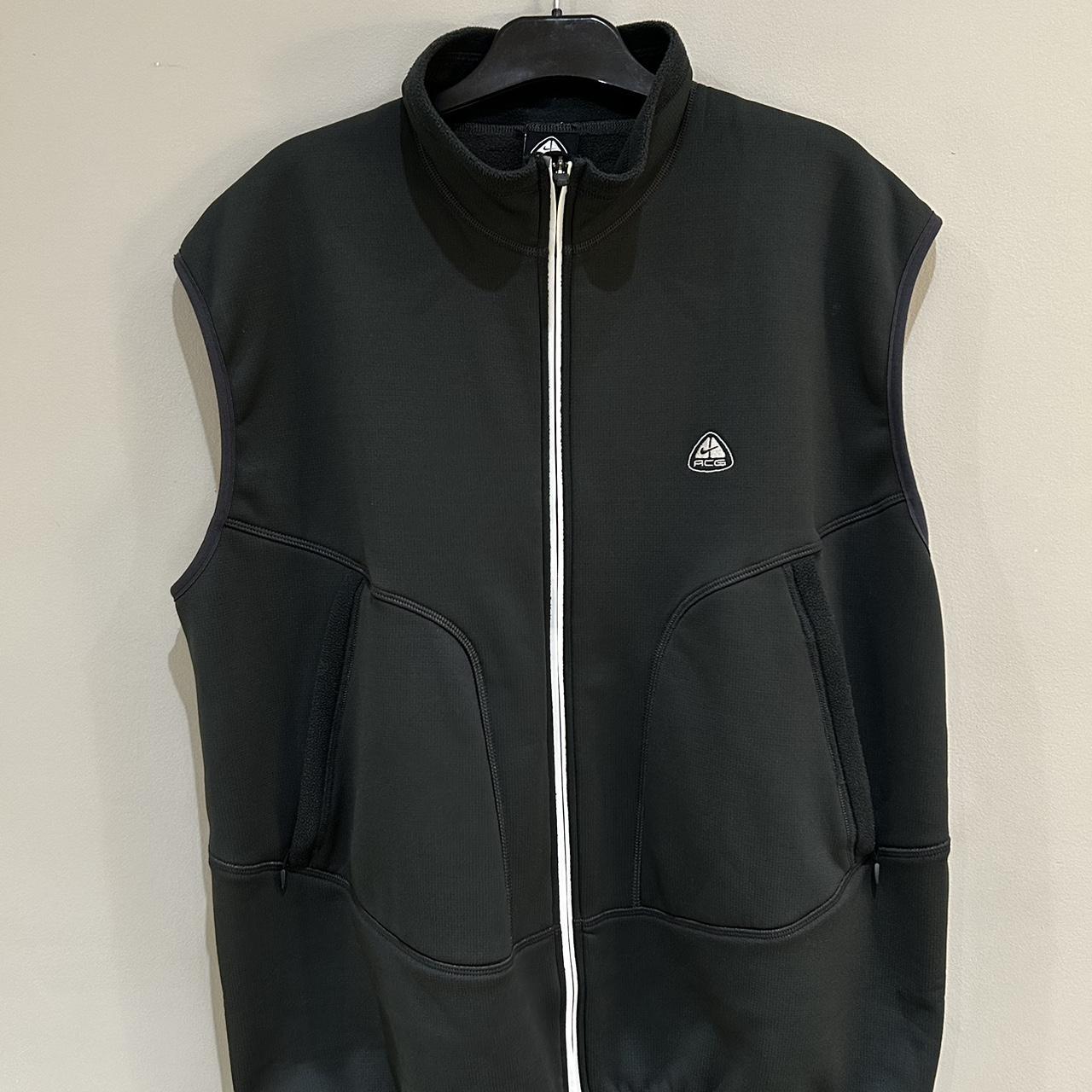 - Black Nike ACG fillet - Size L - Hidden back... - Depop