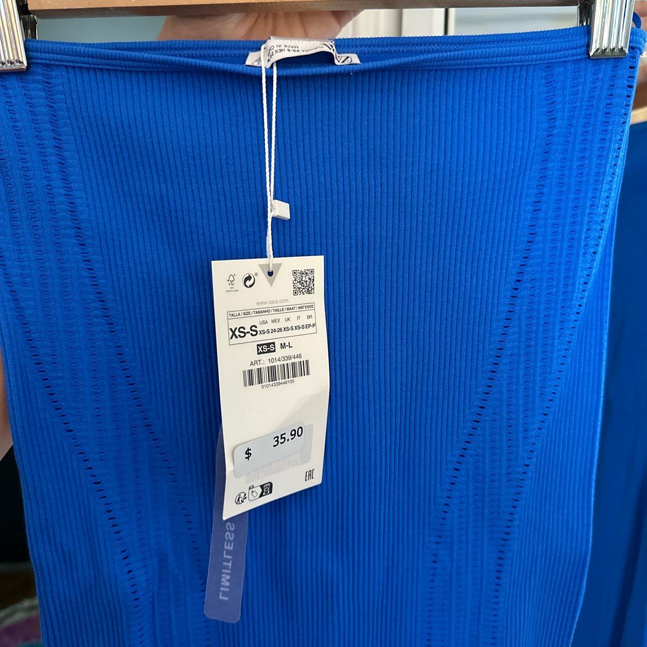 Zara Seamless Strapless Dress💙 SOLD OUT ON THE... - Depop