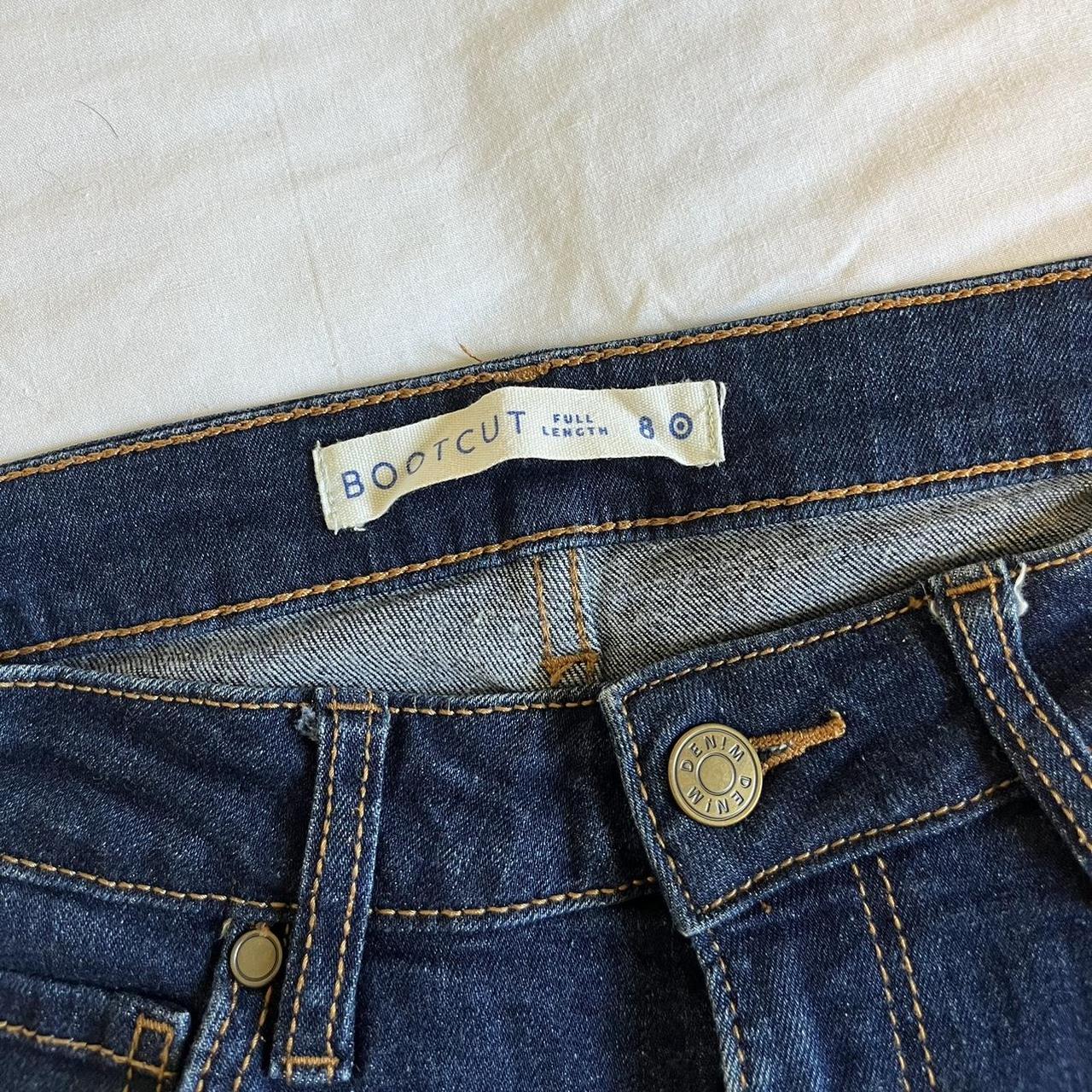 Super cute bootleg cut Target jeans, size 8 Sadly... - Depop