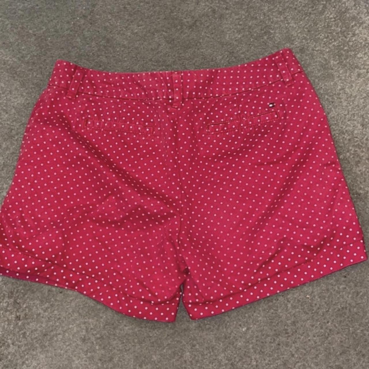 the cutest pinky red polka dot y2k tommy hilfiger... - Depop