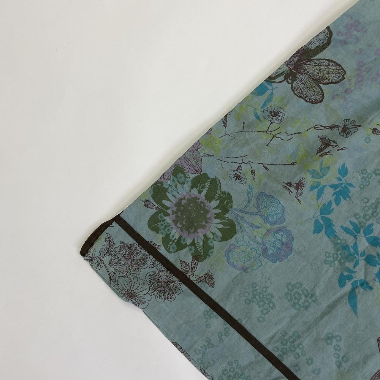 Cop copine graphic strappy dress size L. Blue Cop... - Depop