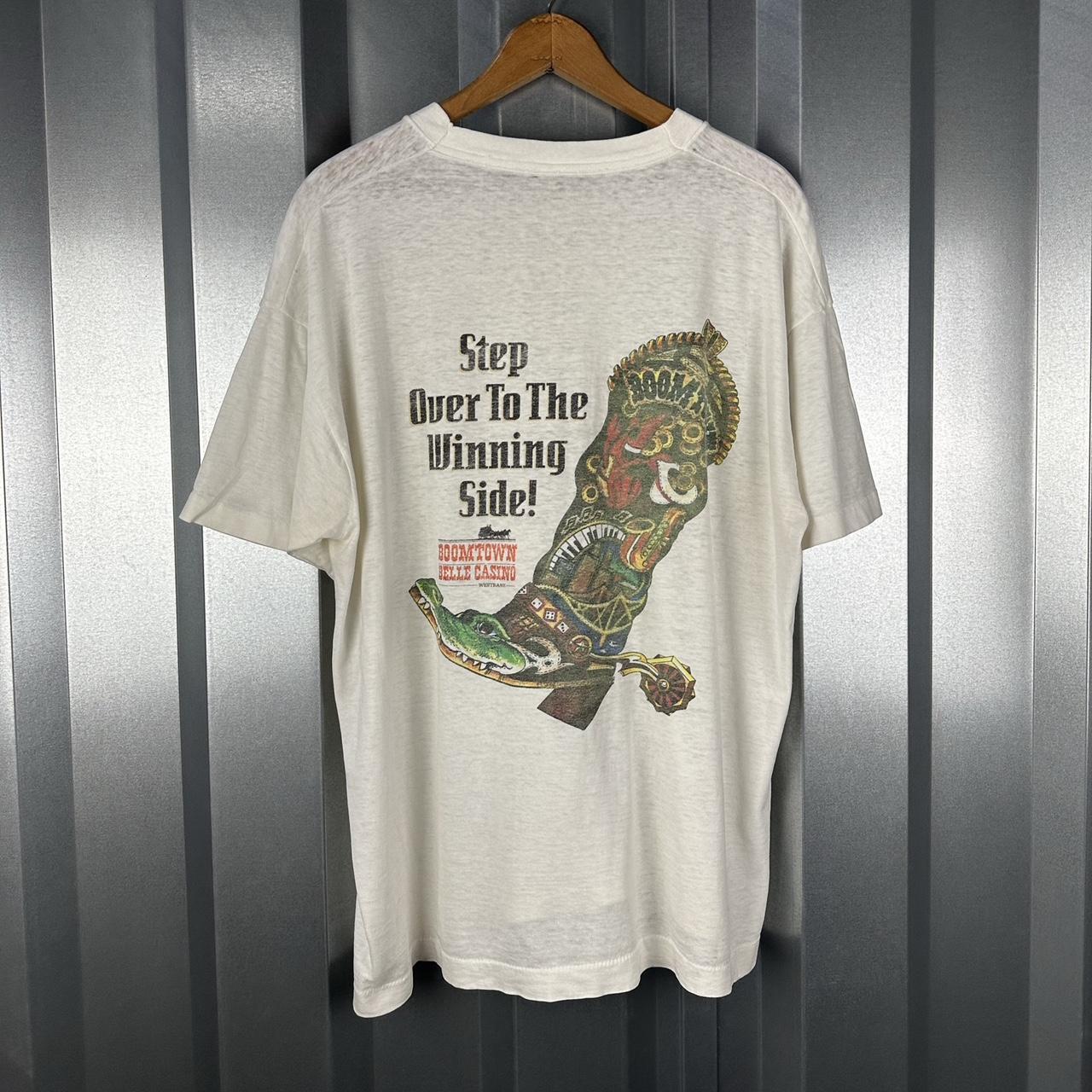 Vintage Boomtown Belle Casino Winning Side Cowboy... - Depop