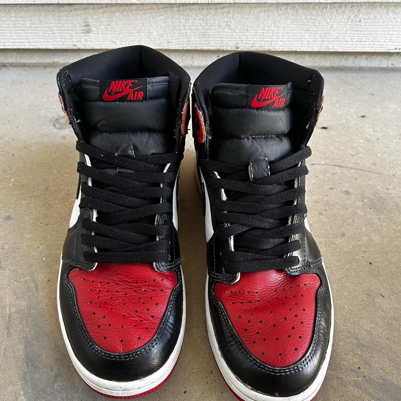 CUSTOM Bred Toe 1 Size 9‼️ Customs done on an... - Depop