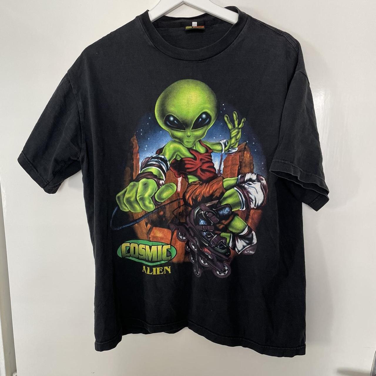 Alien Workshop skateboarding vintage 90s bootleg... - Depop