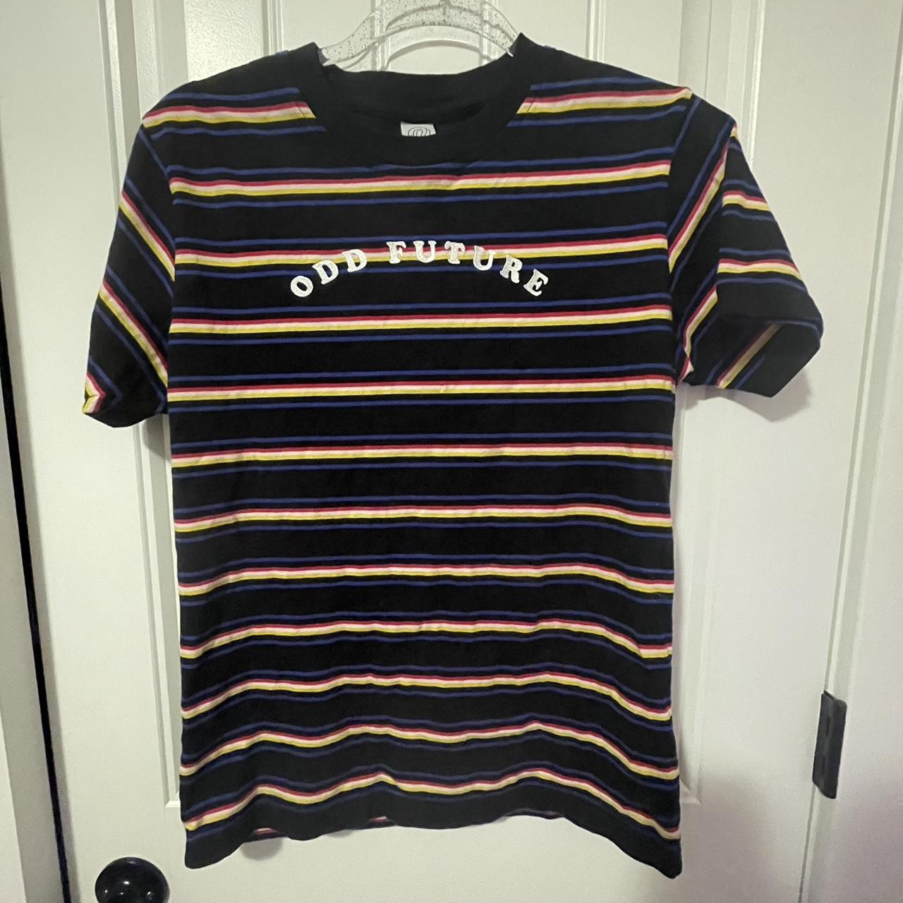 Odd Future striped shirt! Size medium PERFECT... - Depop