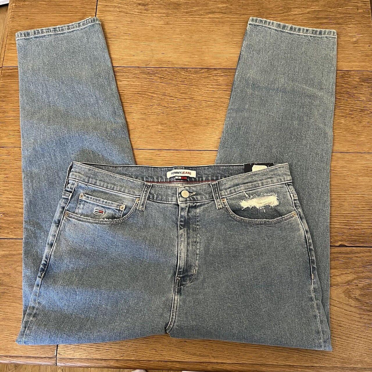 Tommy Hilfiger Men`s Tommy Jeans Loose Fit Straight... - Depop