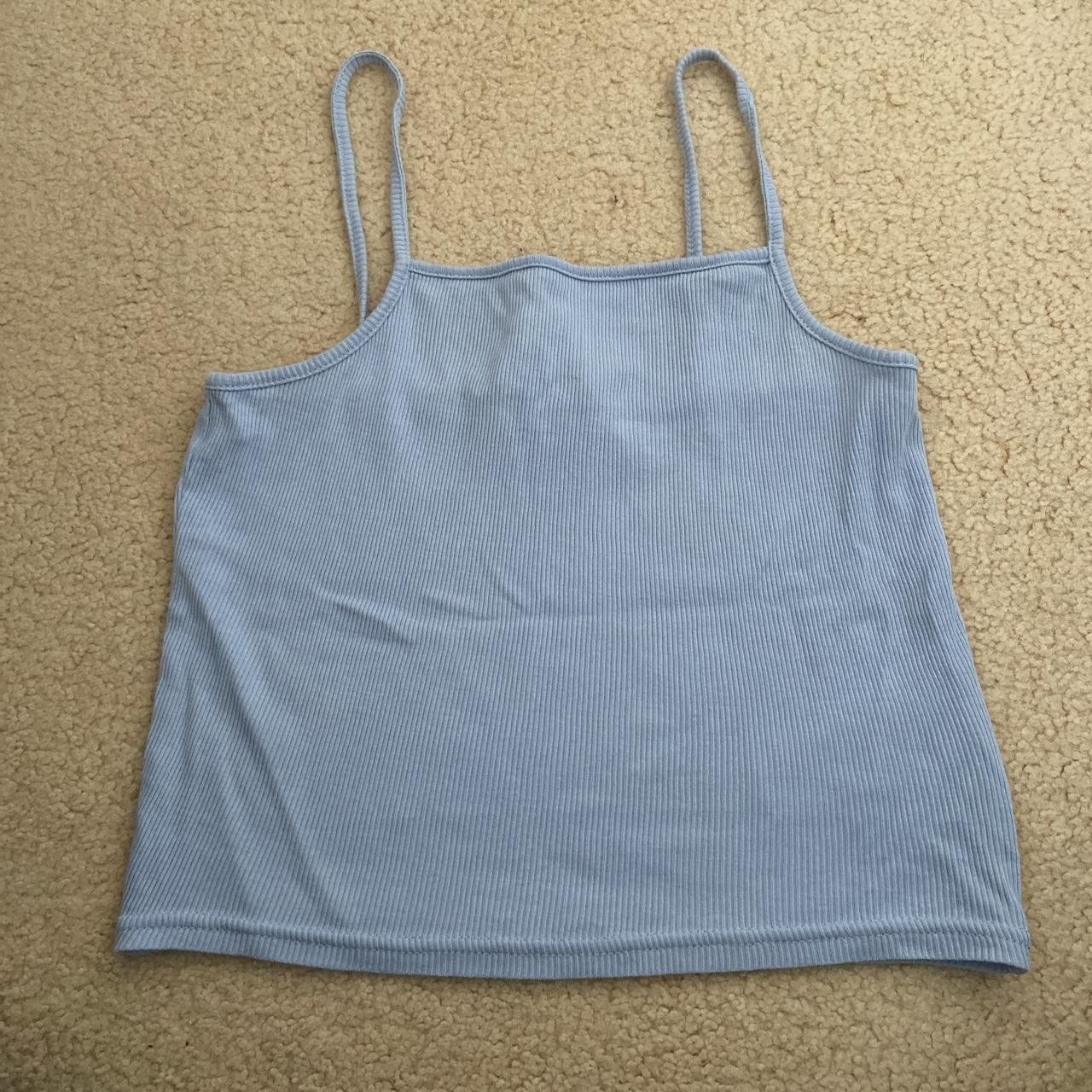 New Look Blue Crop-top | Depop