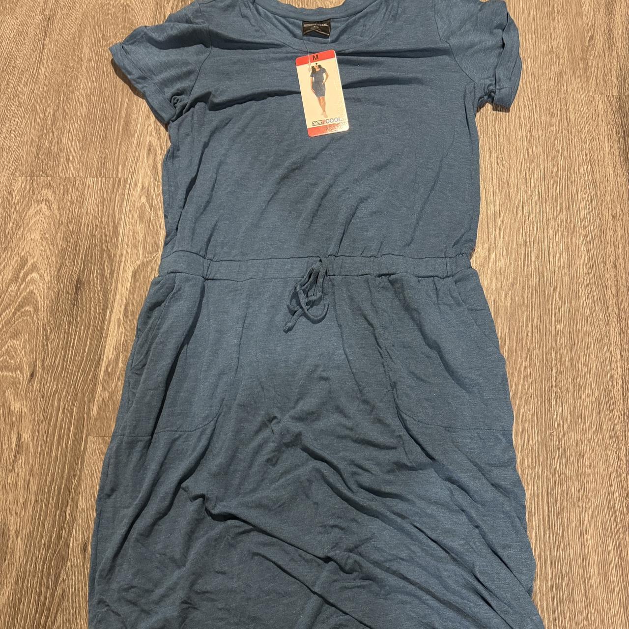 Blue dress originally from Costco, New With Tags and... - Depop