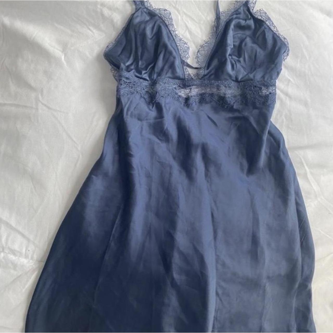 Victoria's Secret Women's Blue Pajamas | Depop
