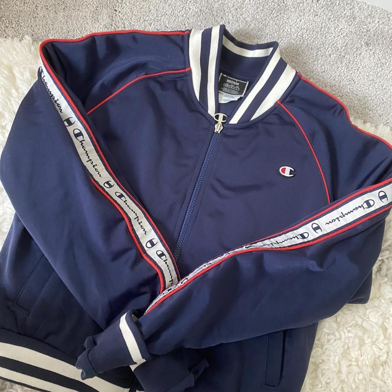 Champion jacket from Urban Outfitters. Worn once.... - Depop