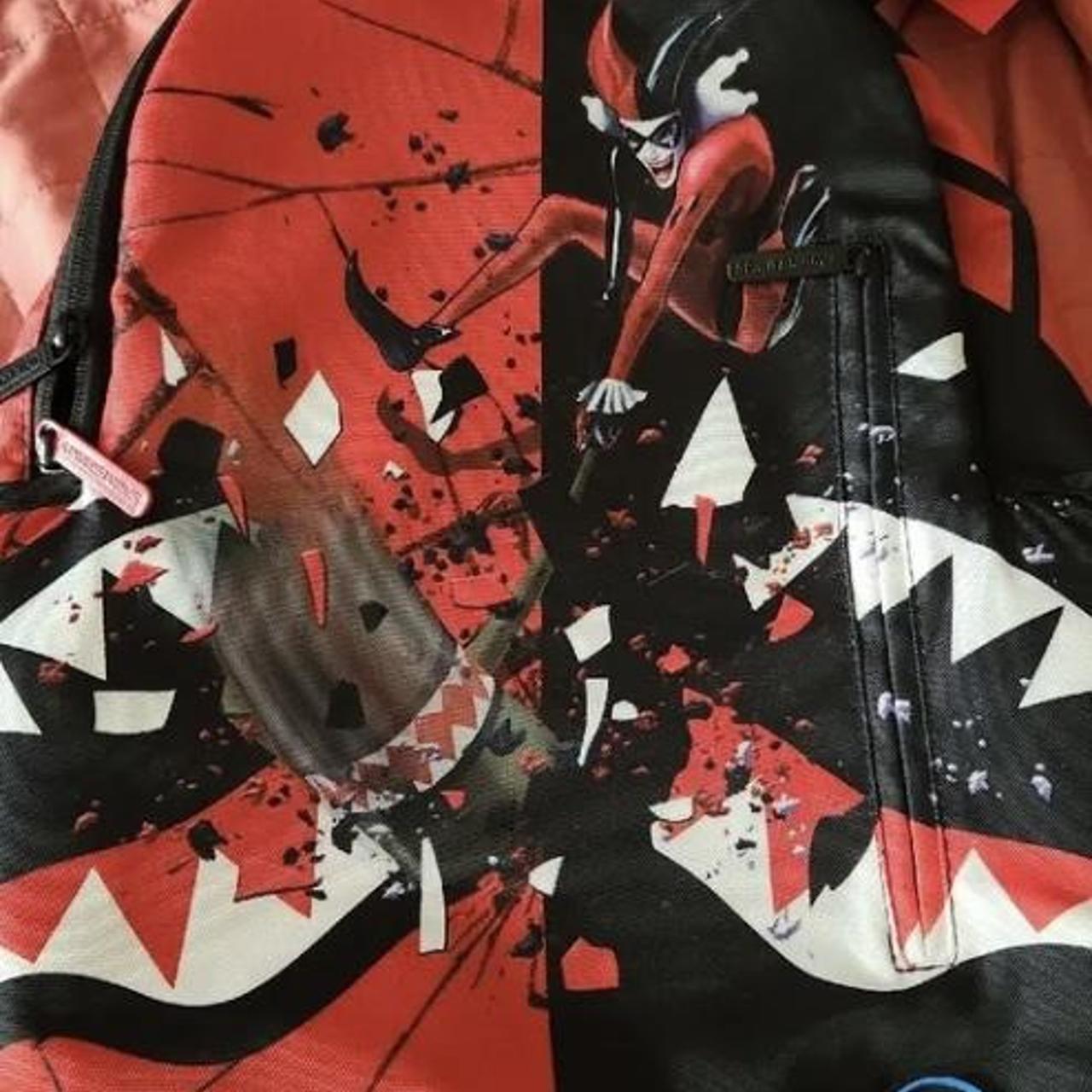 RARE SPRAYGROUND HARLEY QUINN DC BACKPACK this one... - Depop
