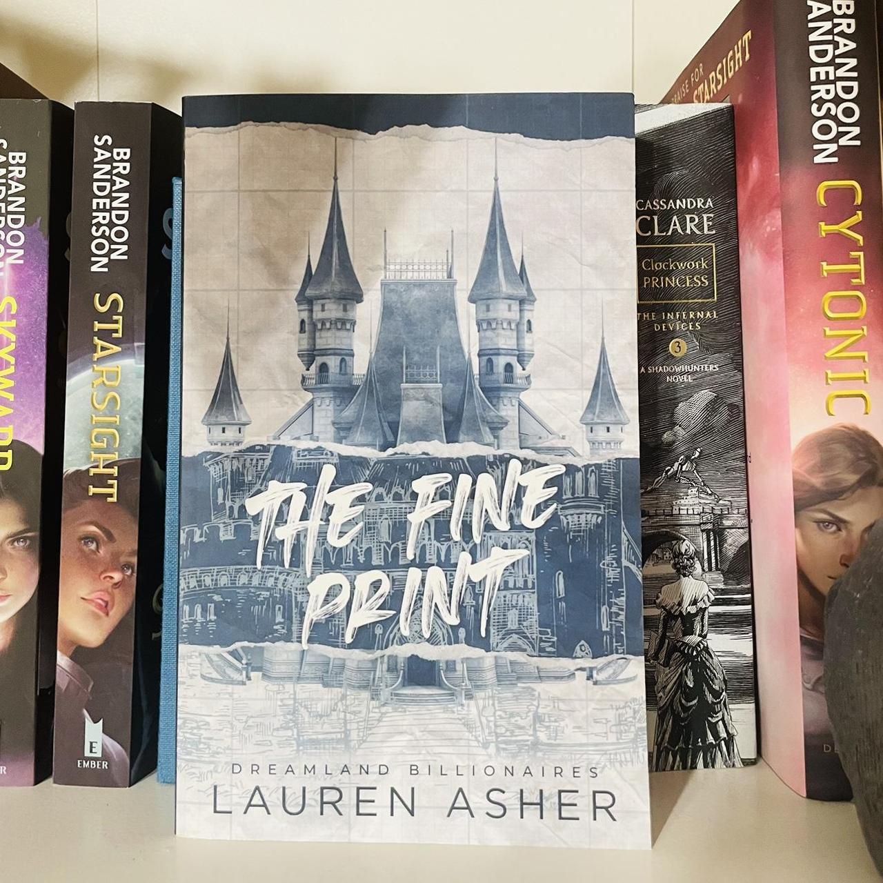 The Fine Print by Lauren Asher - softcover book -... - Depop