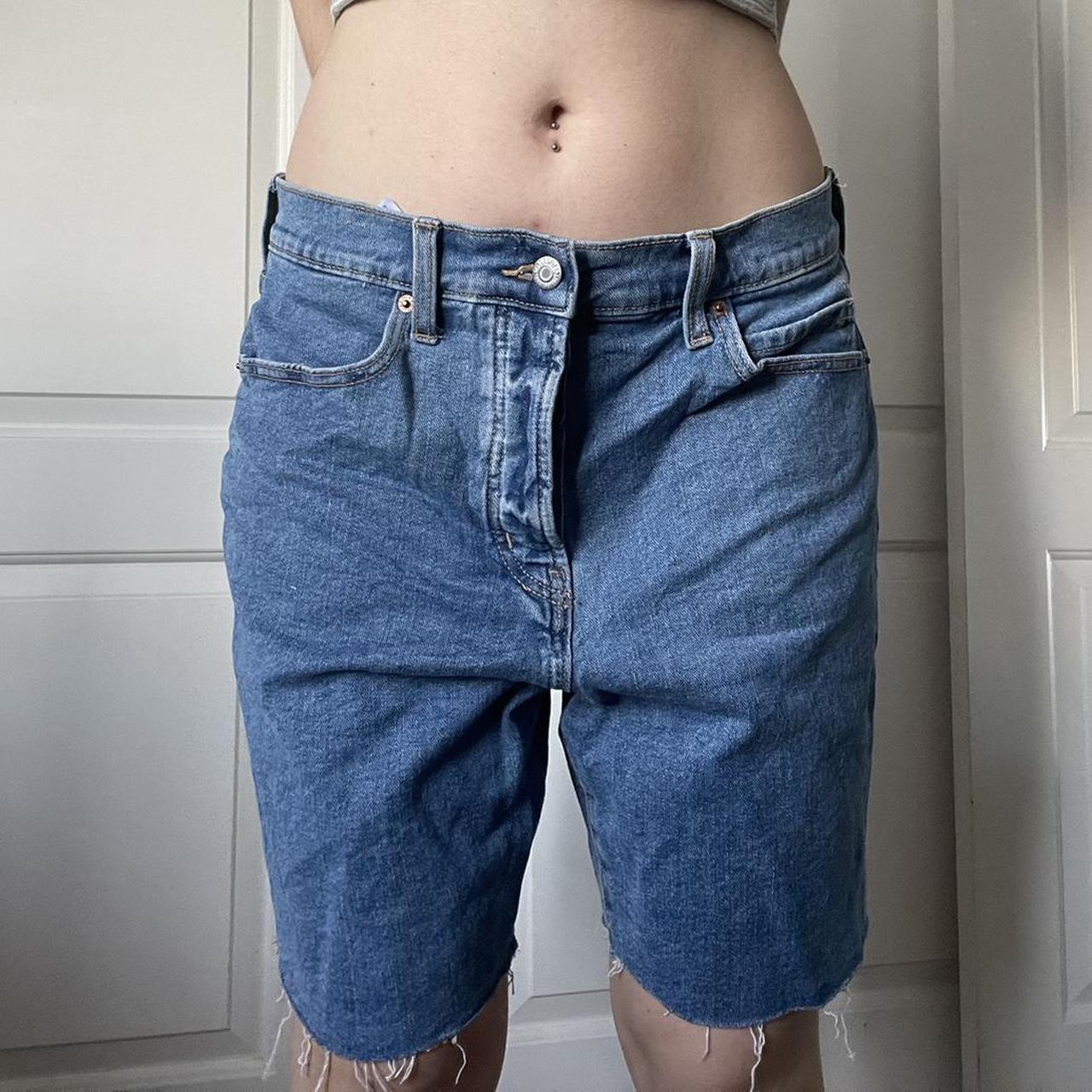 old navy jorts, long shorts kids size 12 - Depop