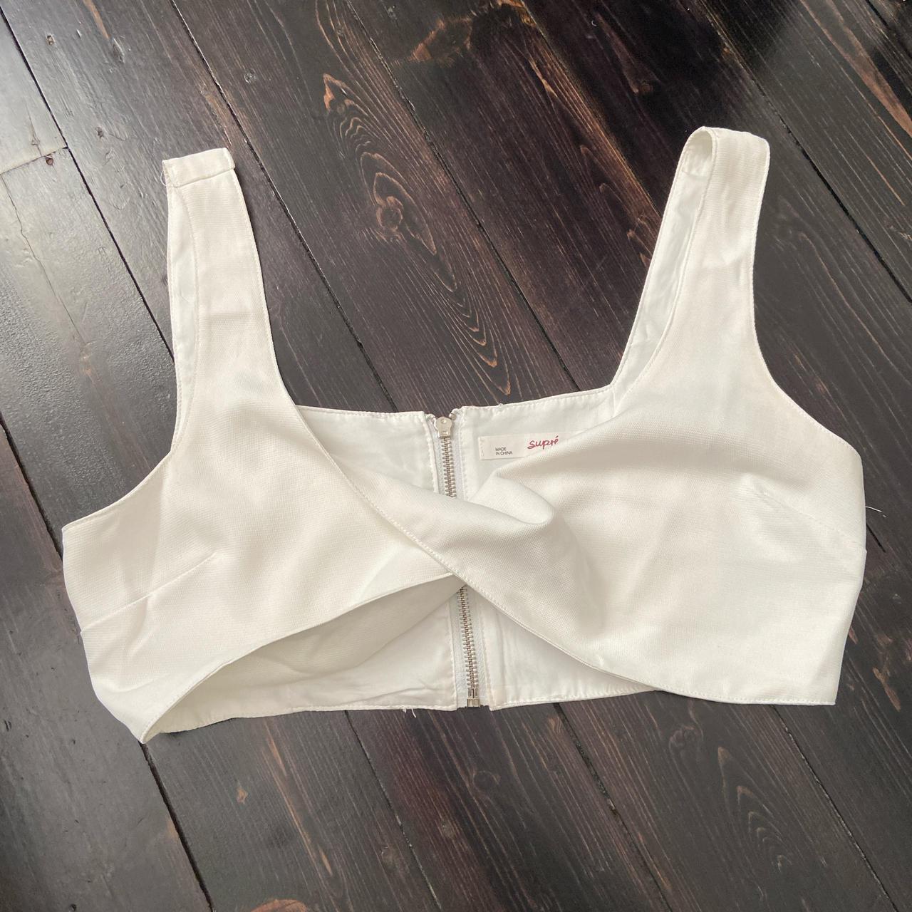 Supre twist crop top - Depop