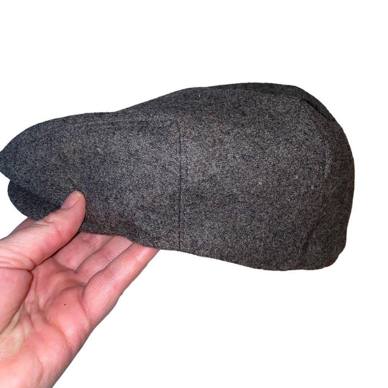 Vintage viscose newsboy page newspaper cap hat tweed... - Depop