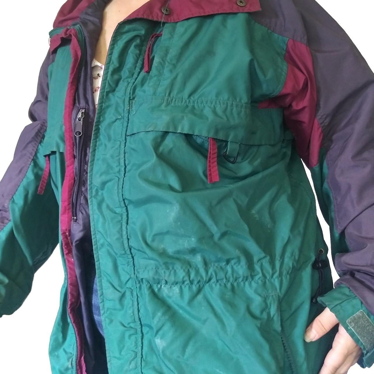 Vintage swishy rain jacket 🌈ABOUT THE... - Depop