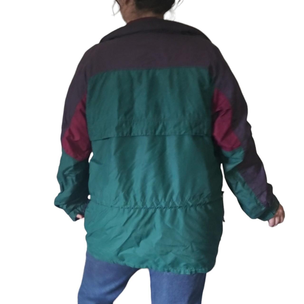 Vintage swishy rain jacket 🌈ABOUT THE... - Depop