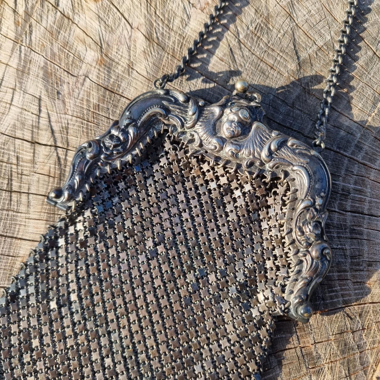 Vintage silver chainmail purse 🌈ABOUT THE... | Depop
