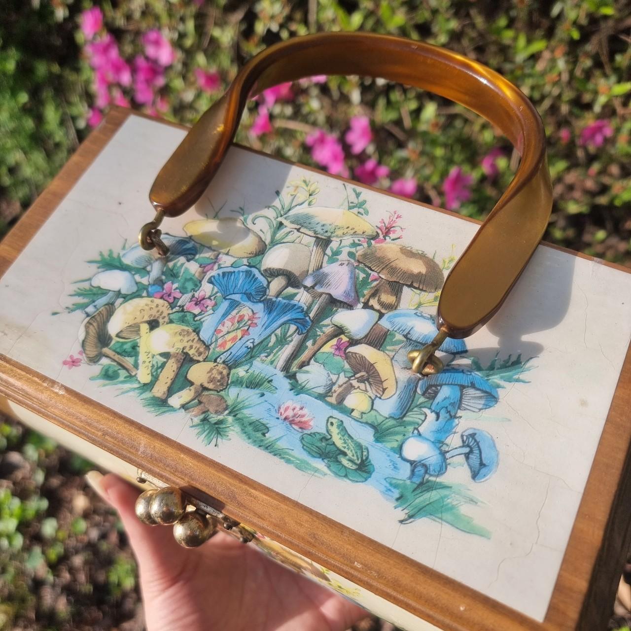 Vintage wooden box purse 🌈ABOUT THE... - Depop