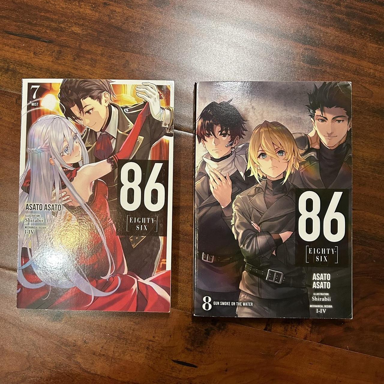 TWO eighty six light novel volumes 7 and 8. brand... - Depop