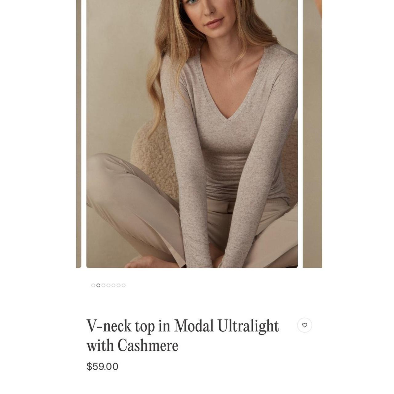 intimissimi ultralight cashmere long sleeve in size... - Depop