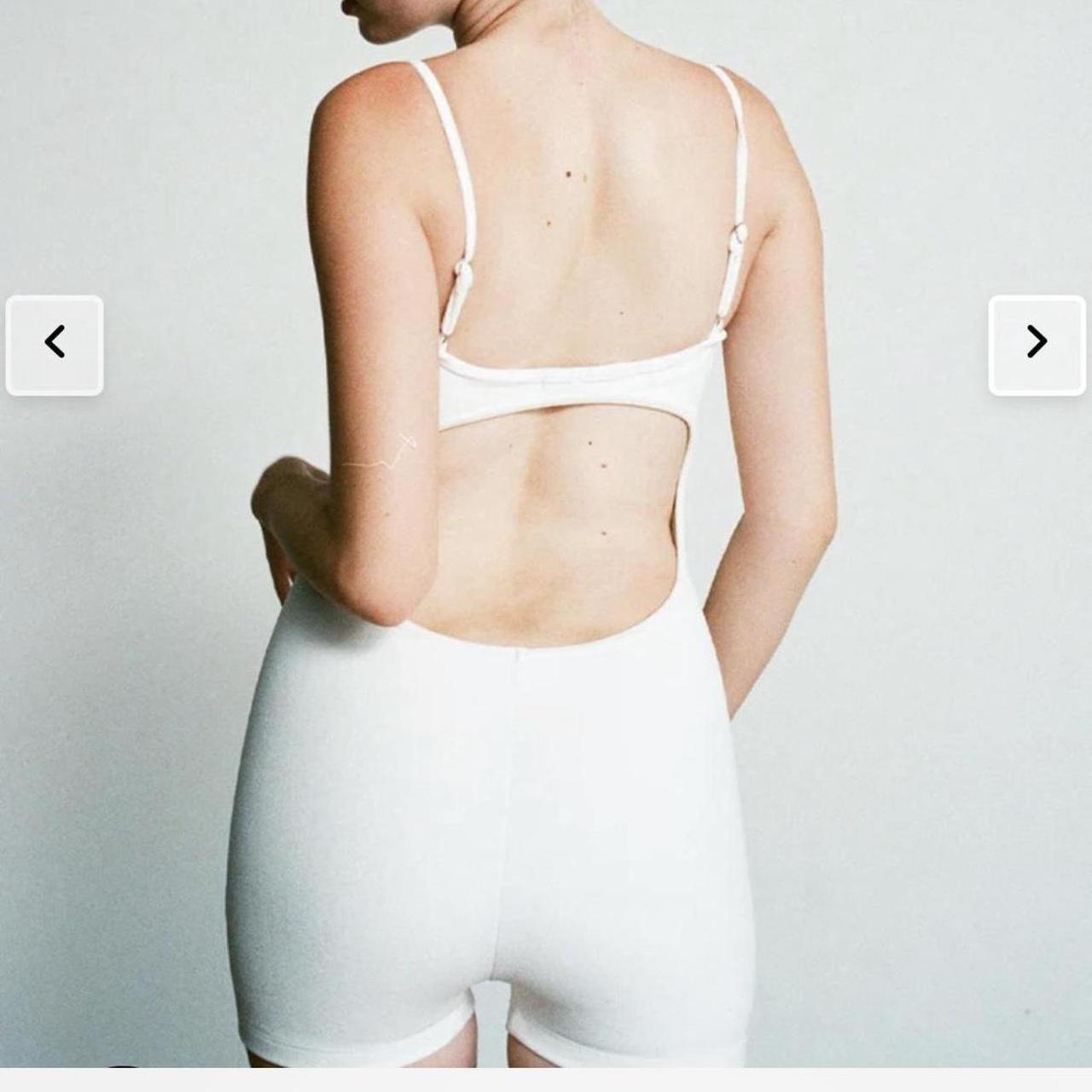 Frankie’s Bikinis Meechie Terry Cutout Romper repop... - Depop