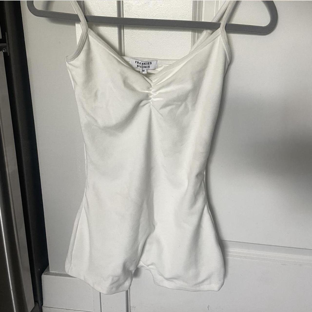 Frankie’s Bikinis Meechie Terry Cutout Romper repop... - Depop