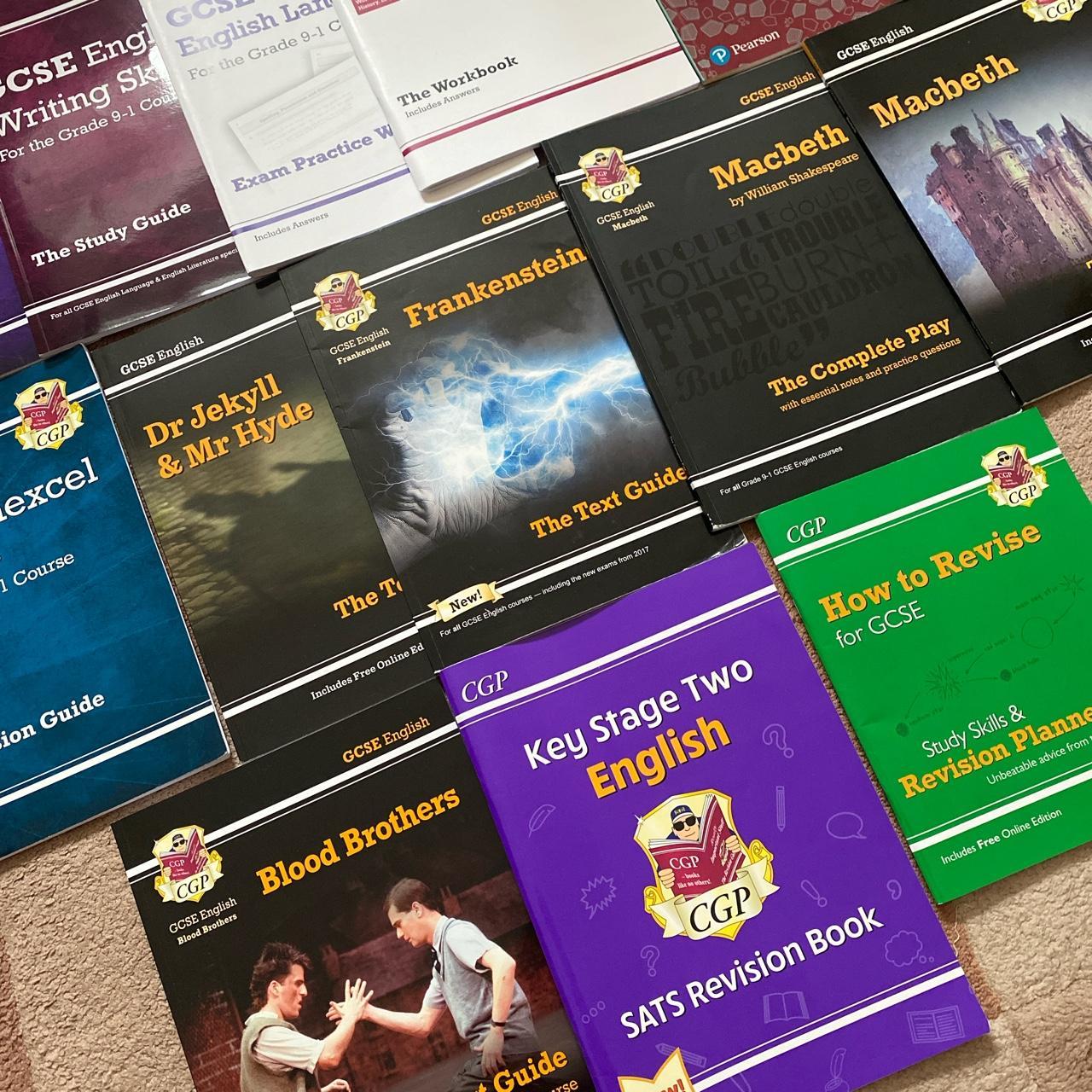 GCSE revision guides SATs revision guides and... - Depop