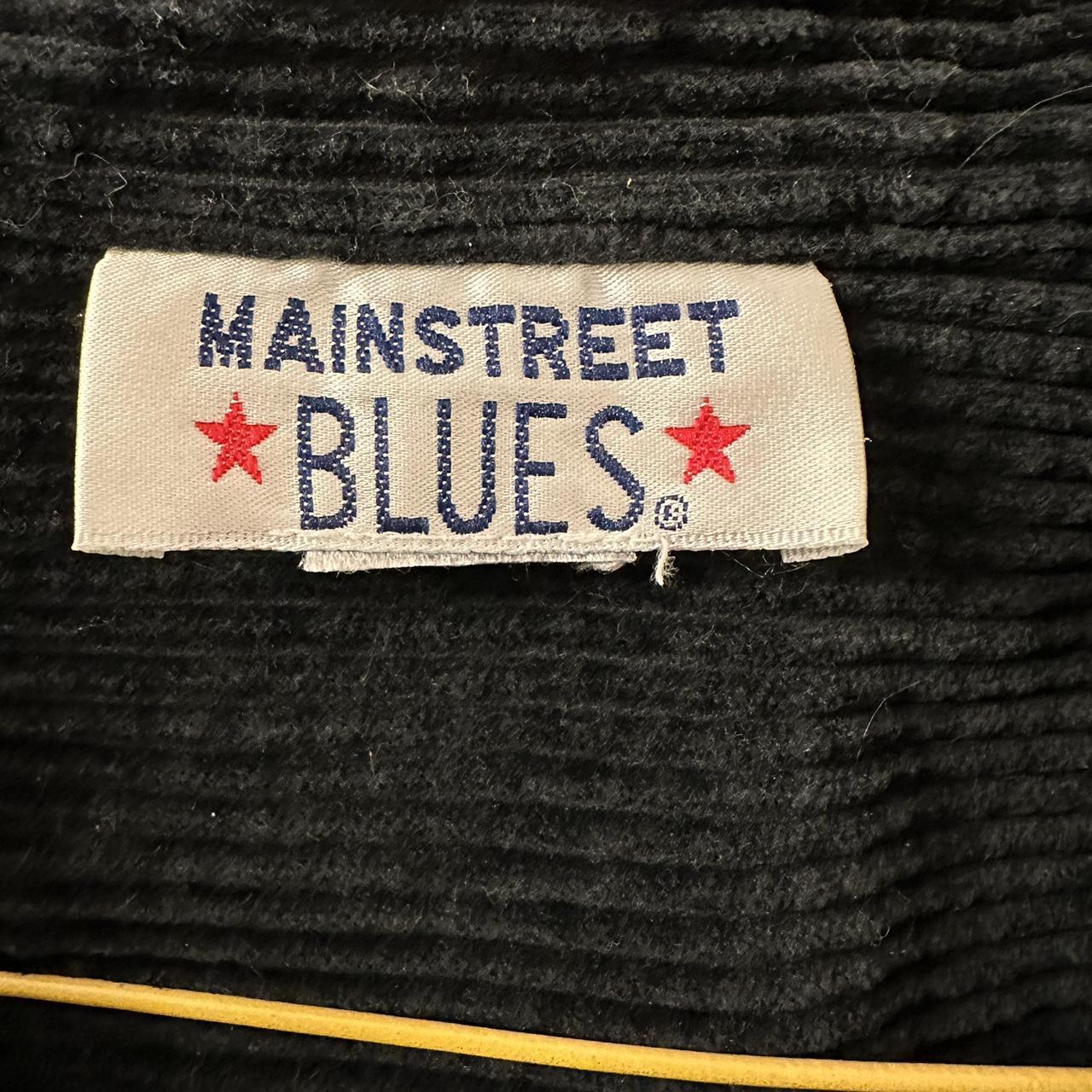 MAINSTREET BLUES VINTAGE BLACK CORDUROY JACKET... - Depop
