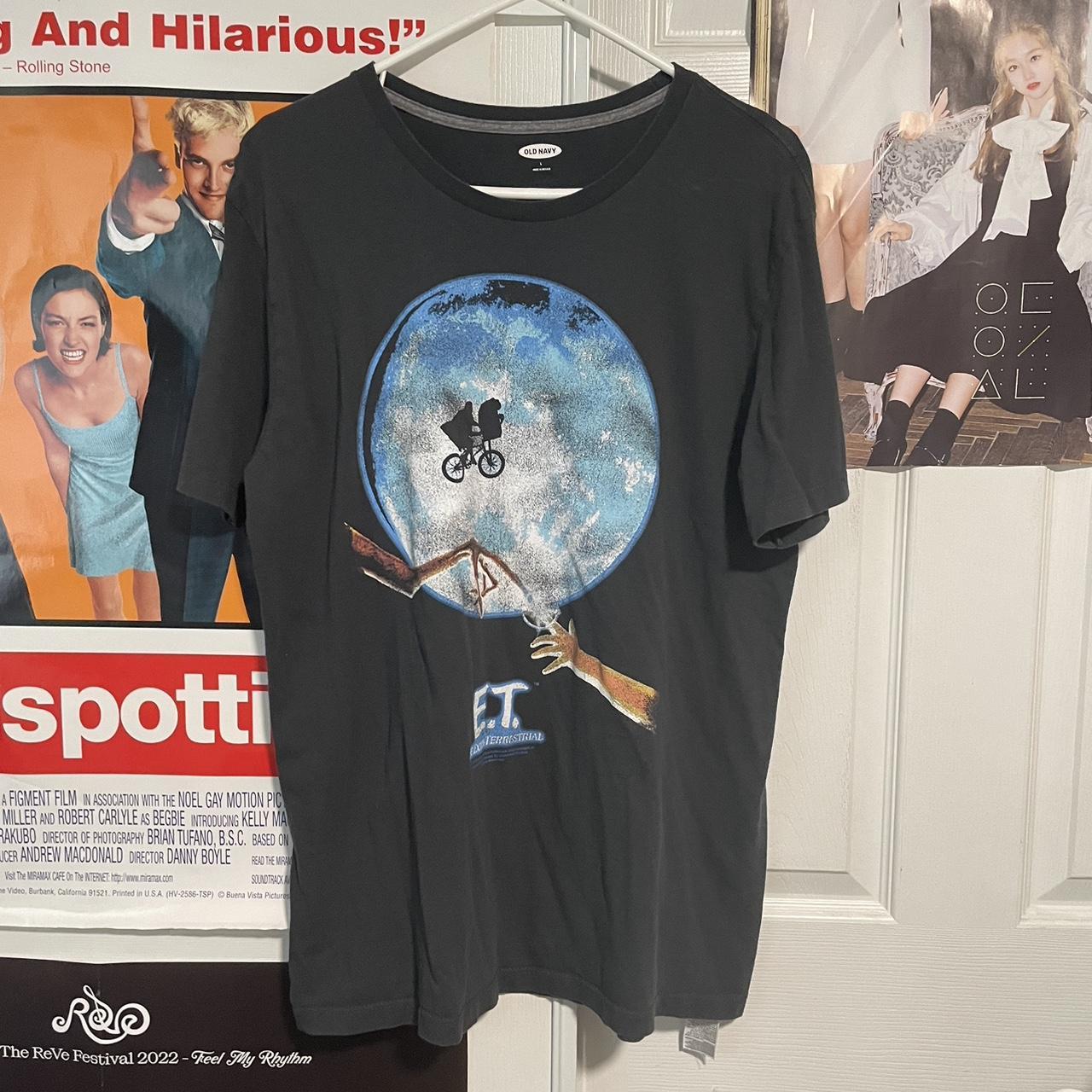 e.t. extra-terrestrial shirt ♡ size: large #et... - Depop