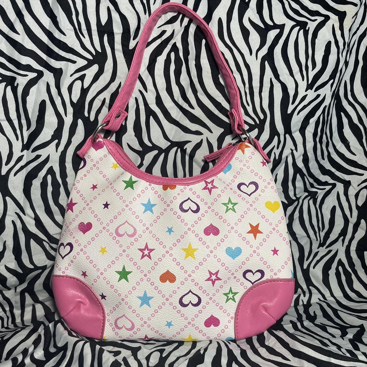 Super cute pink and white limited too purse!!! Very... - Depop