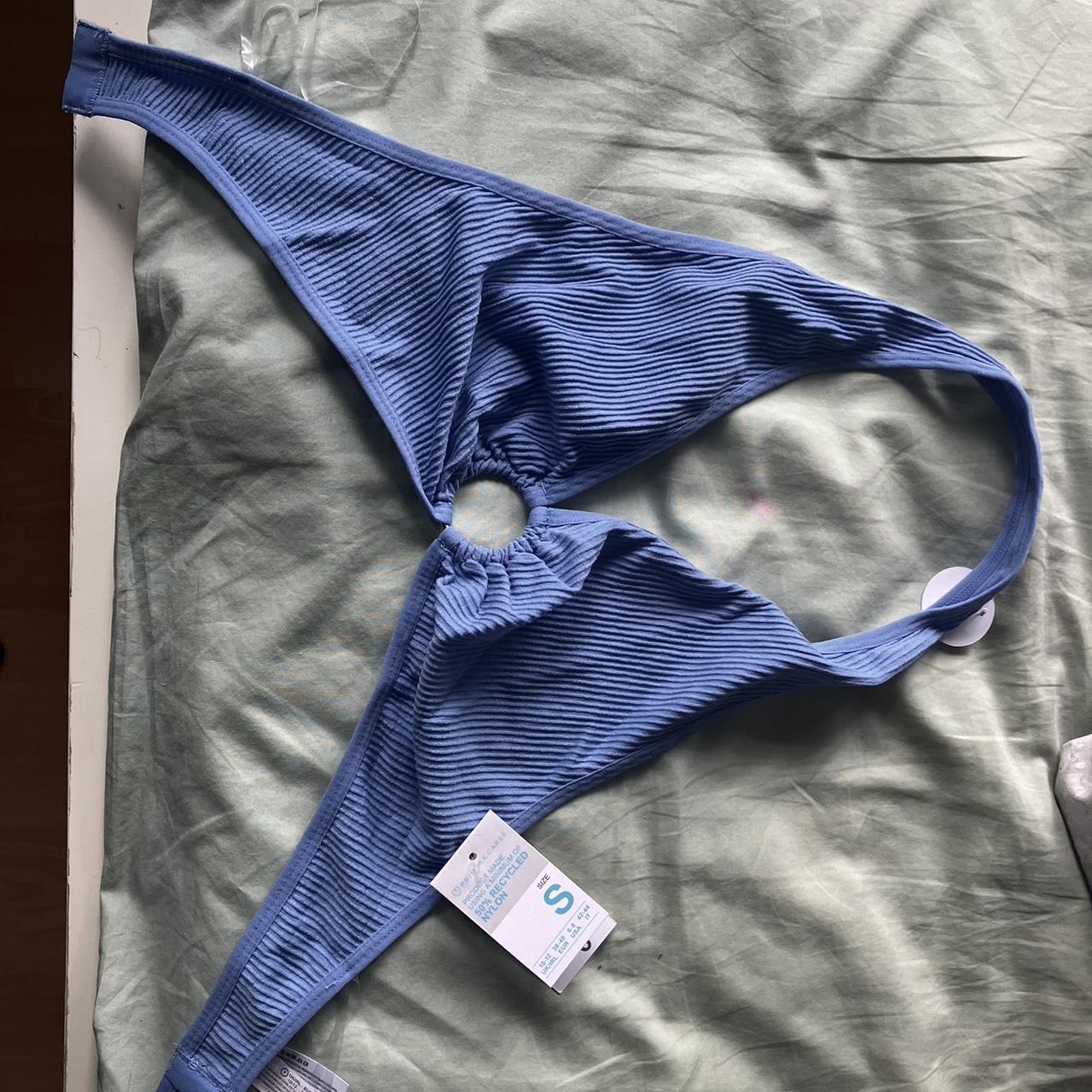 Blue crop top New with tags £6 Primark Size... - Depop