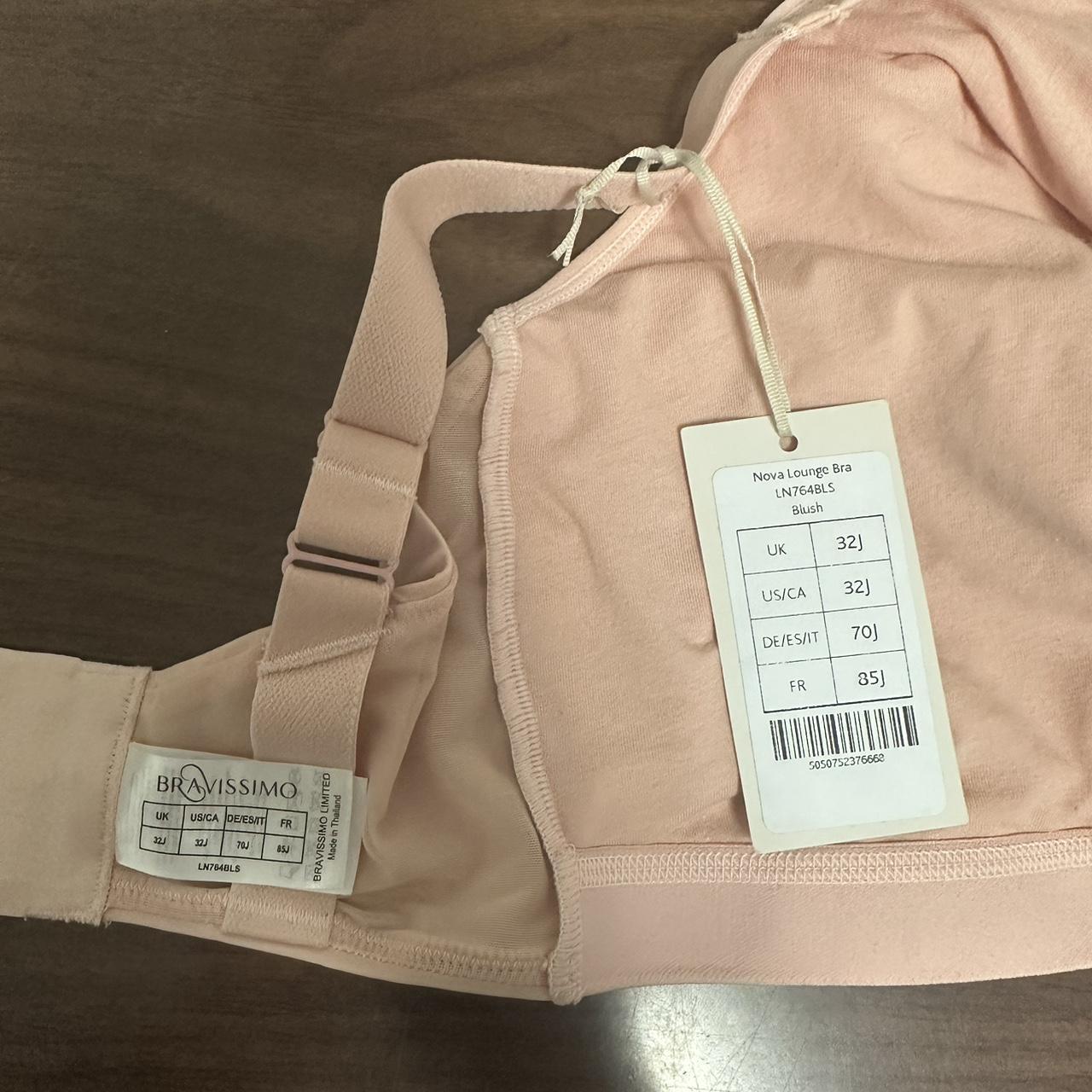 Bravissimo Nova Lounge Bra Size 32J Non-wired #bra... - Depop