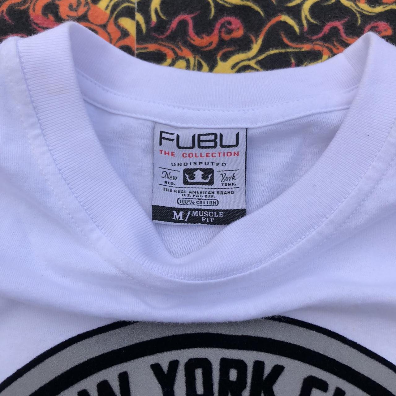 FUBU shirt, size M (model is 6’0), immaculate... - Depop