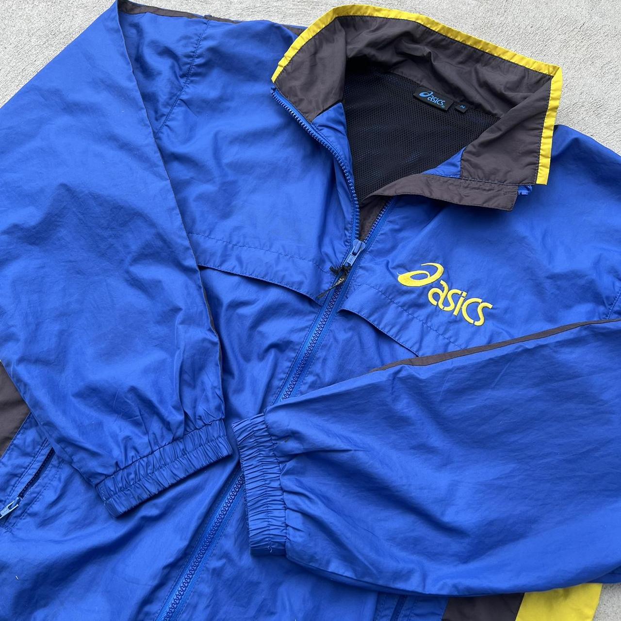 Vintage 90s ASICS Jacket, fits Medium-Large (tag is... - Depop