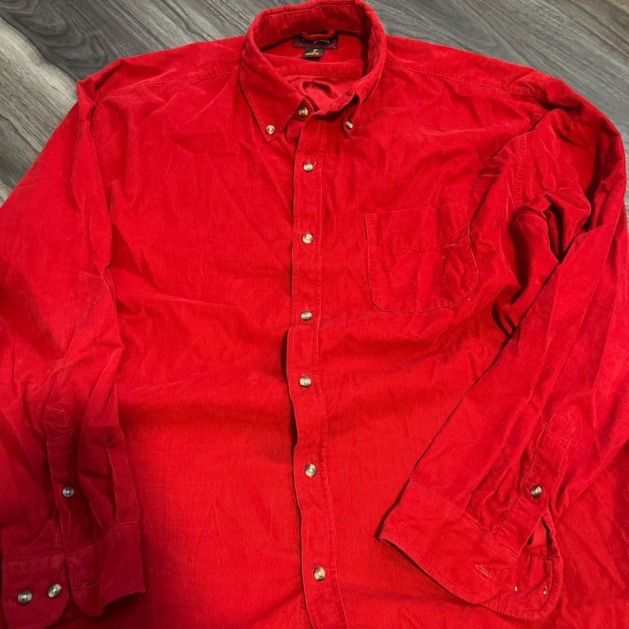 Men's Red Shirt | Depop