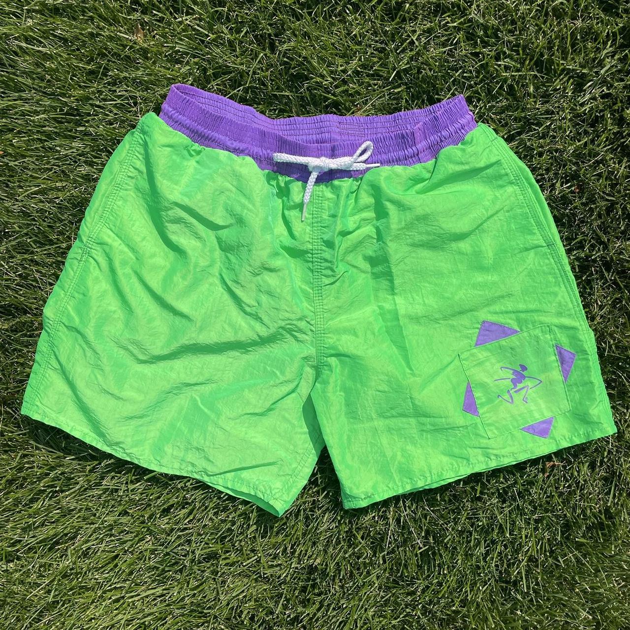 retro true vintage 1980's OP Ocean Pacific swim... - Depop