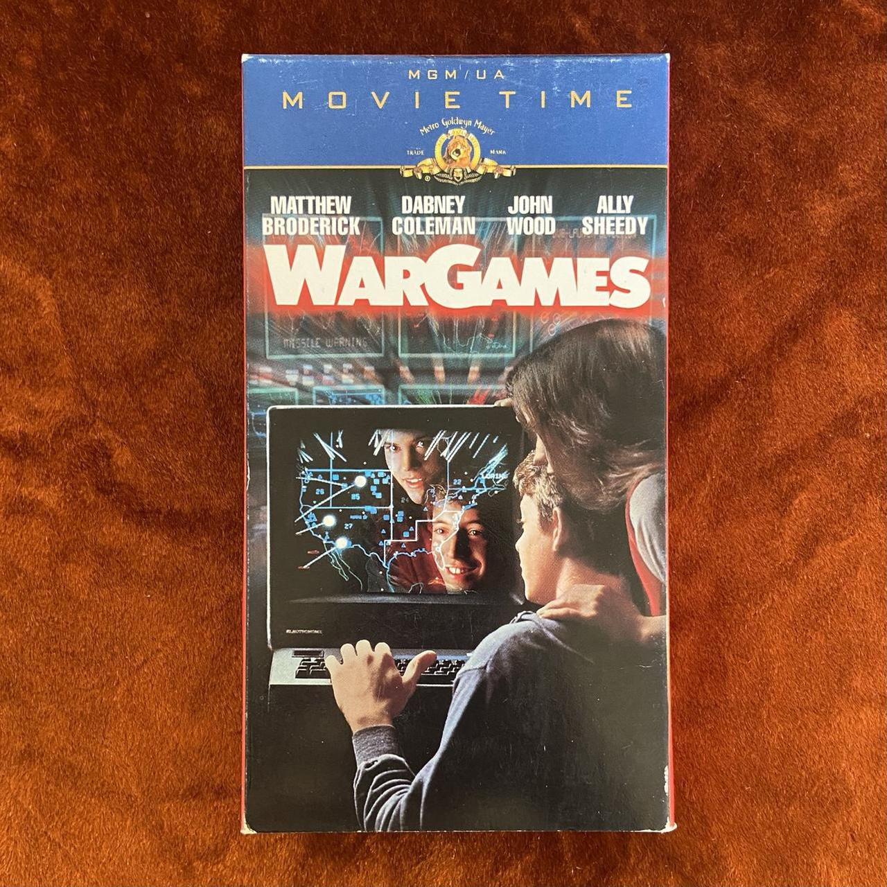 1996 wargames (1983) vhs cassette tape tested and... | Depop