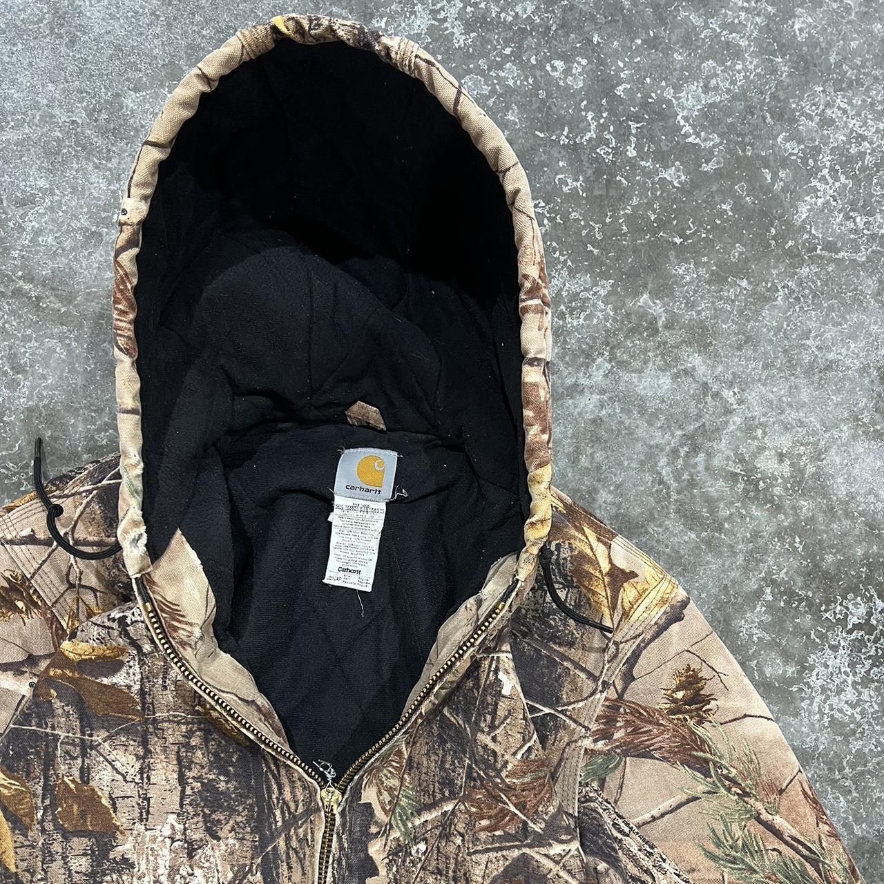 Vintage 90s Carhartt Camo Real tree print... - Depop