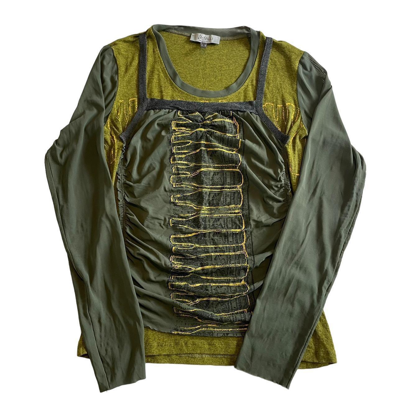 Mesh layered grungy top Vintage micro mesh top in... - Depop