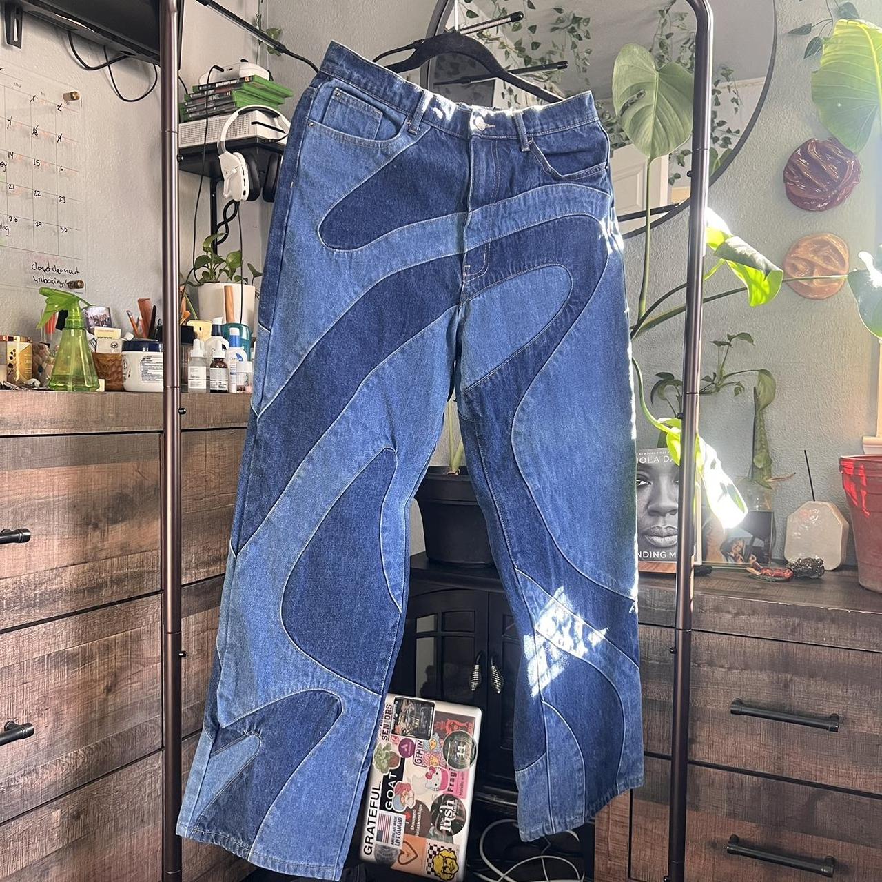 Jaded London swirl pants Worn a few times - Depop