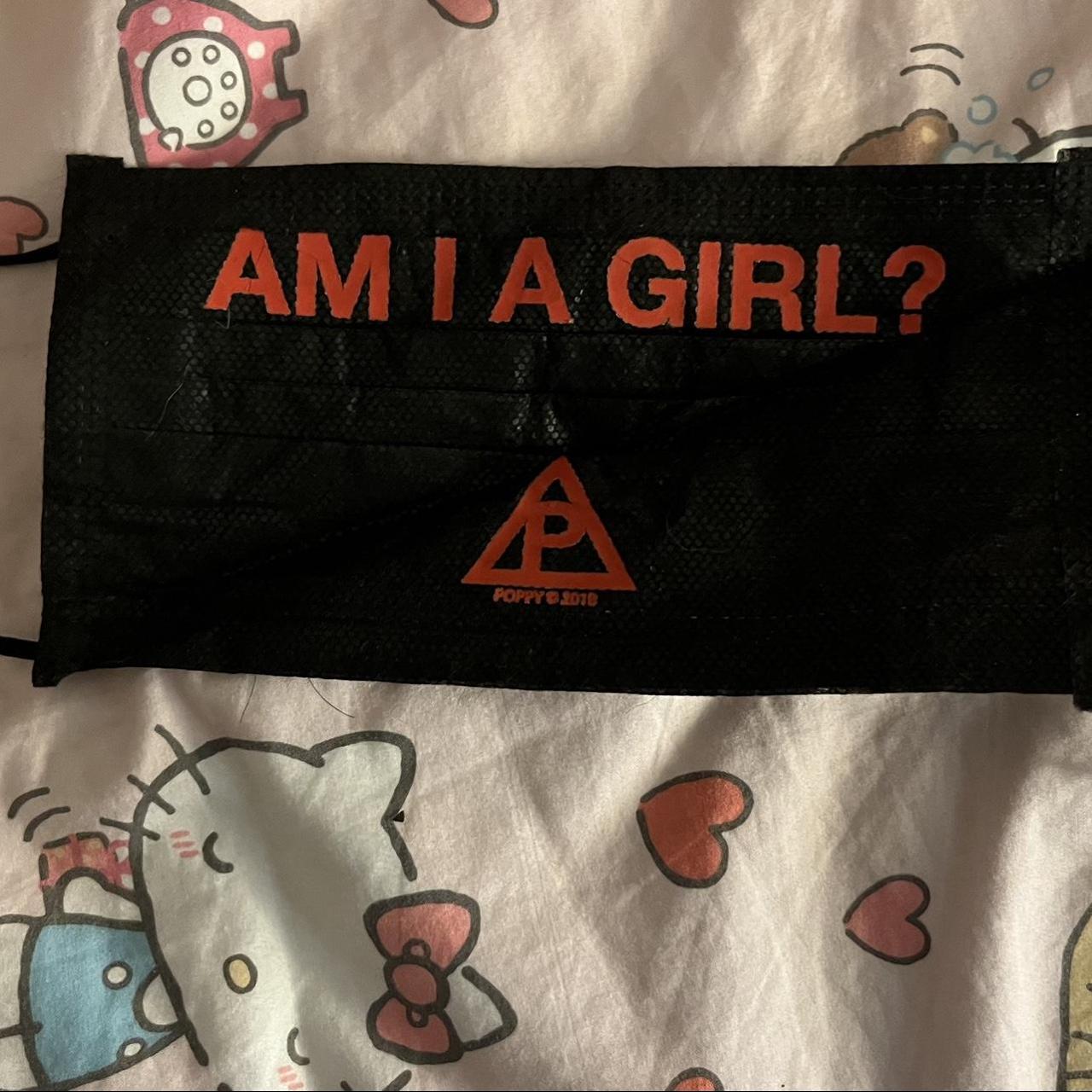 Poppy/That Poppy Am I a Girl? face mask from 2018.... - Depop