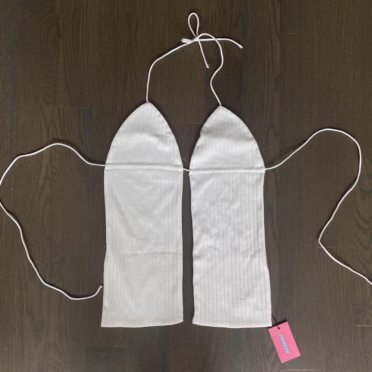 EDIKTED CLAIRE RIBBED OPEN-BACK TOP - S - brand new... - Depop