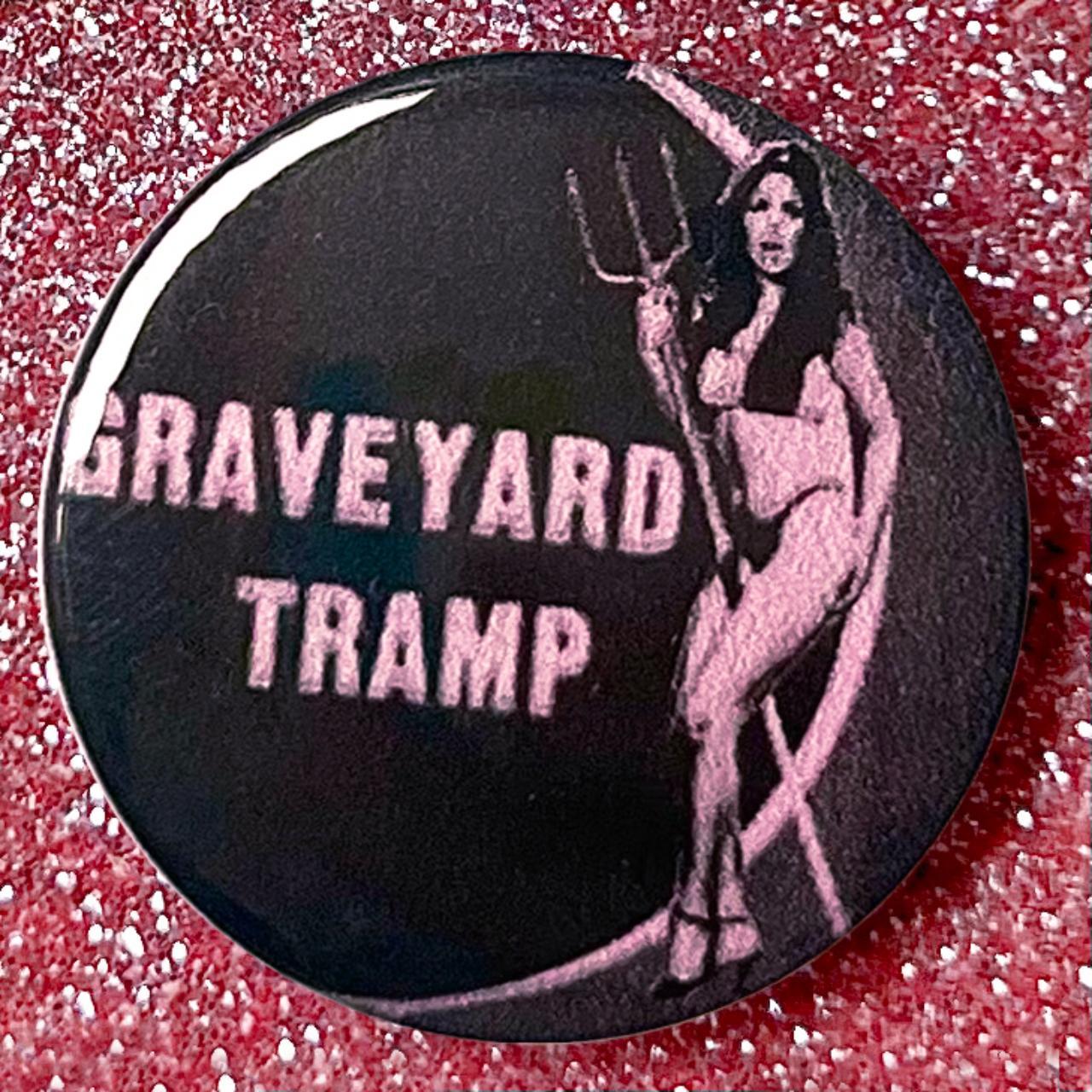 Graveyard Tramp 25mm #pins #badges #hysteric #60s... | Depop