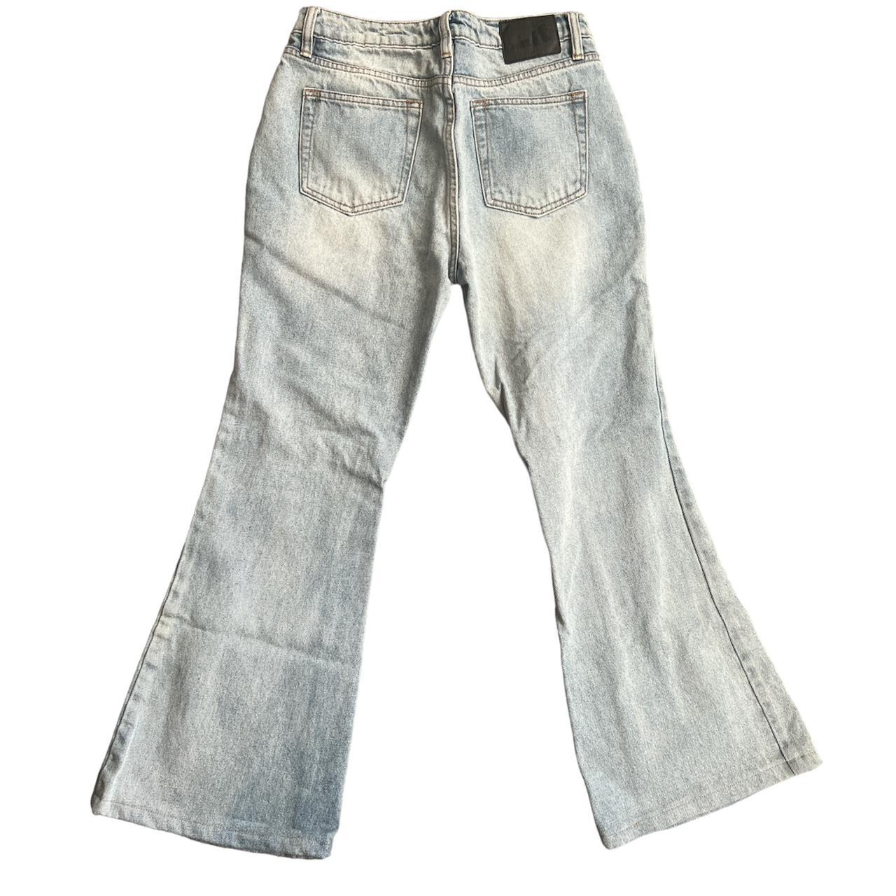 Unif mid rise flared jeans. Only worn a few times.... | Depop