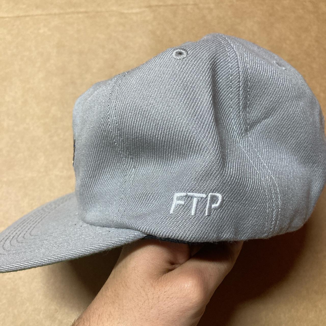 FTP death series grey hat SnapBack⚾️ (Rare) 5 panel... - Depop