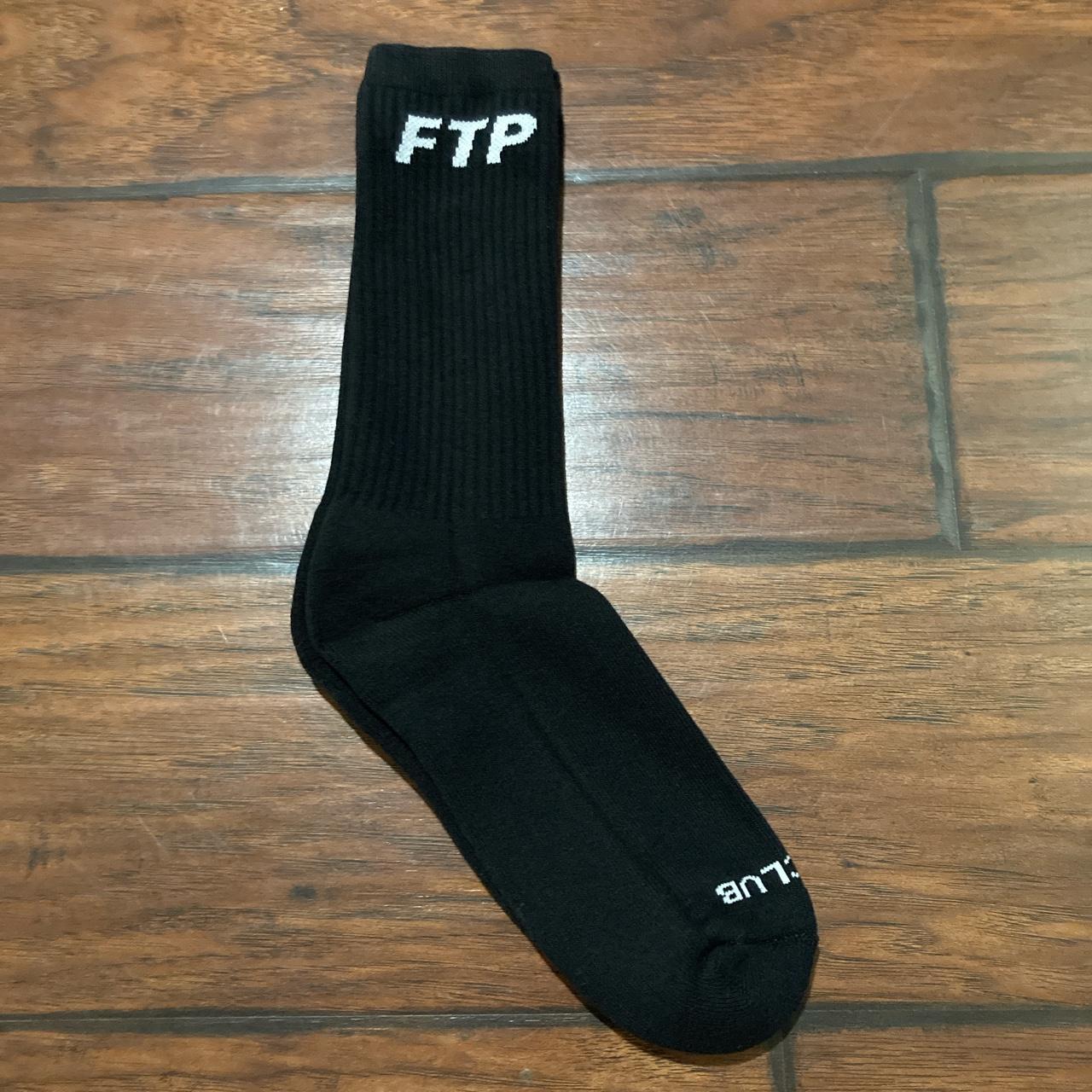 FTP pro club sock 1 pair Black Size 9-13 - Depop