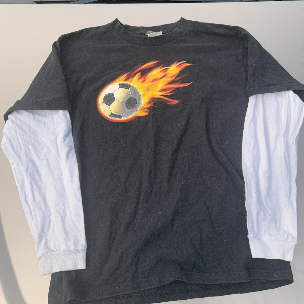 Pro Player Soccer Kids T-shirt Long Sleeve Soccer... - Depop