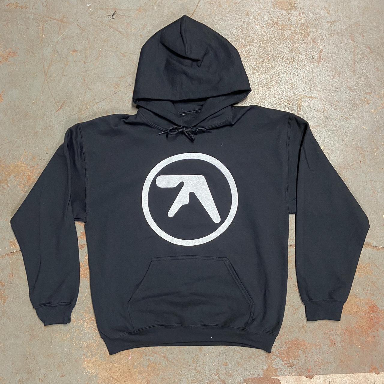 Aphex twin classic logo hoodie I accept all offers... - Depop