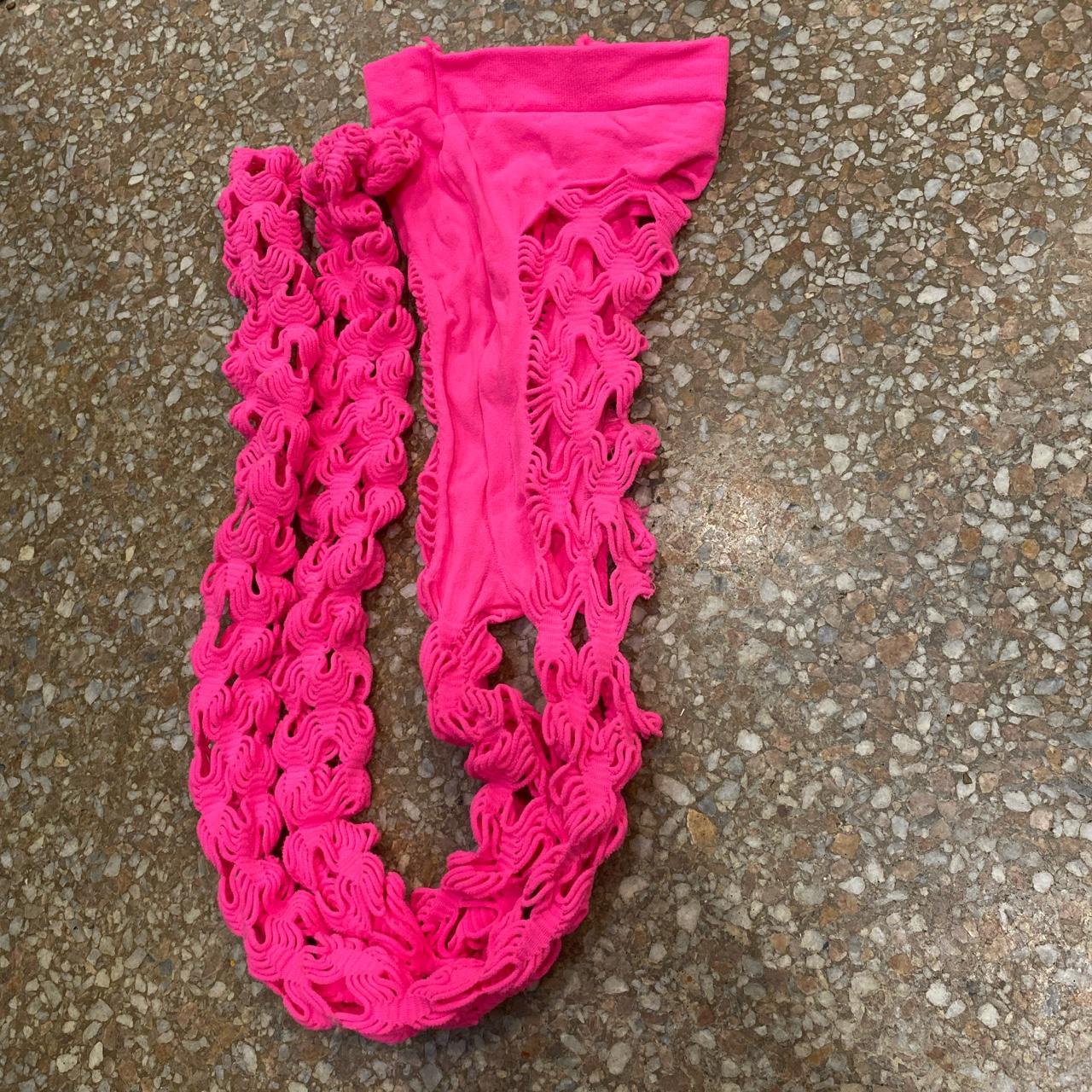 Women's Pink Hosiery-tights | Depop